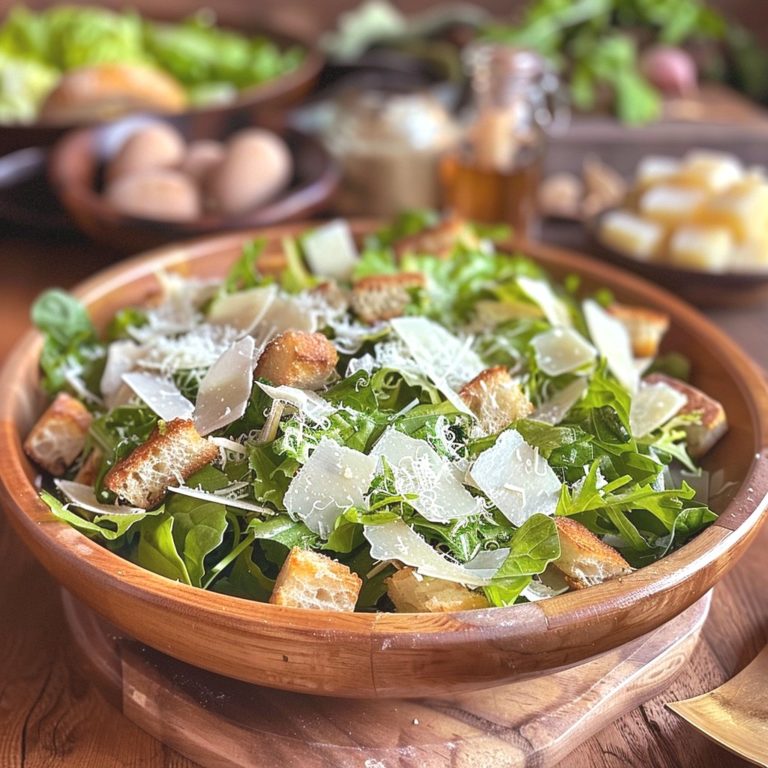 Salade César au poulet - Rapide et bon